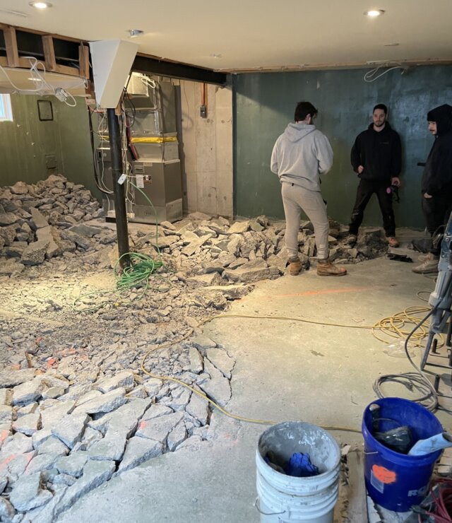 Basement Lowering & Underpinning in Montreal | Solage Solide