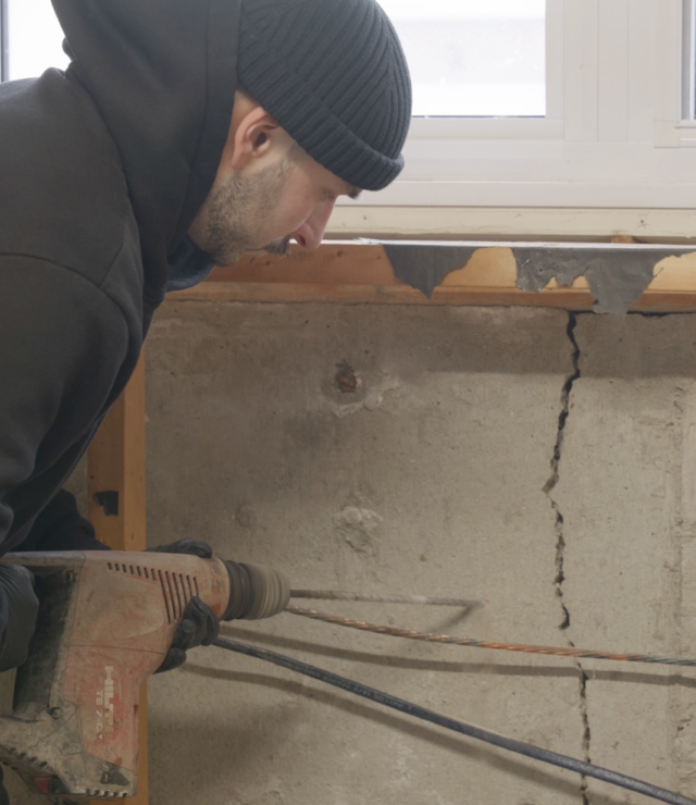 Foundation Crack Repair in Montreal | Solage Solide