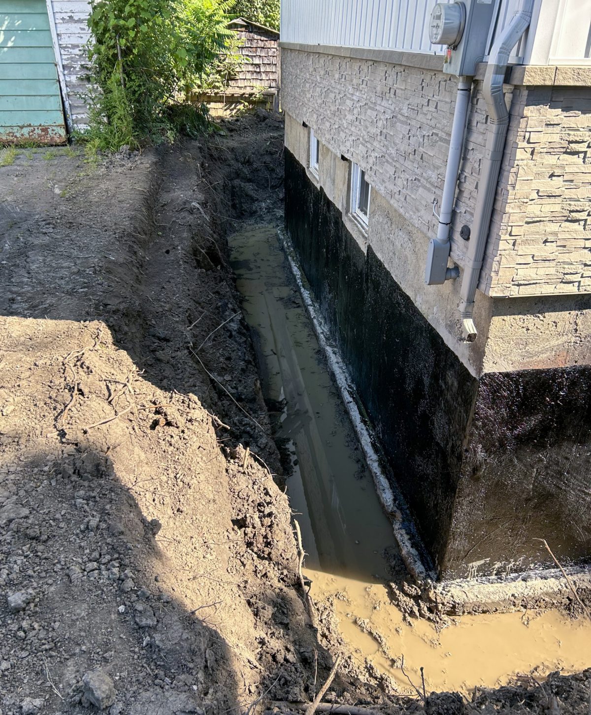Exterior Foundation Waterproofing Membrane 5 Common Exterior Basement