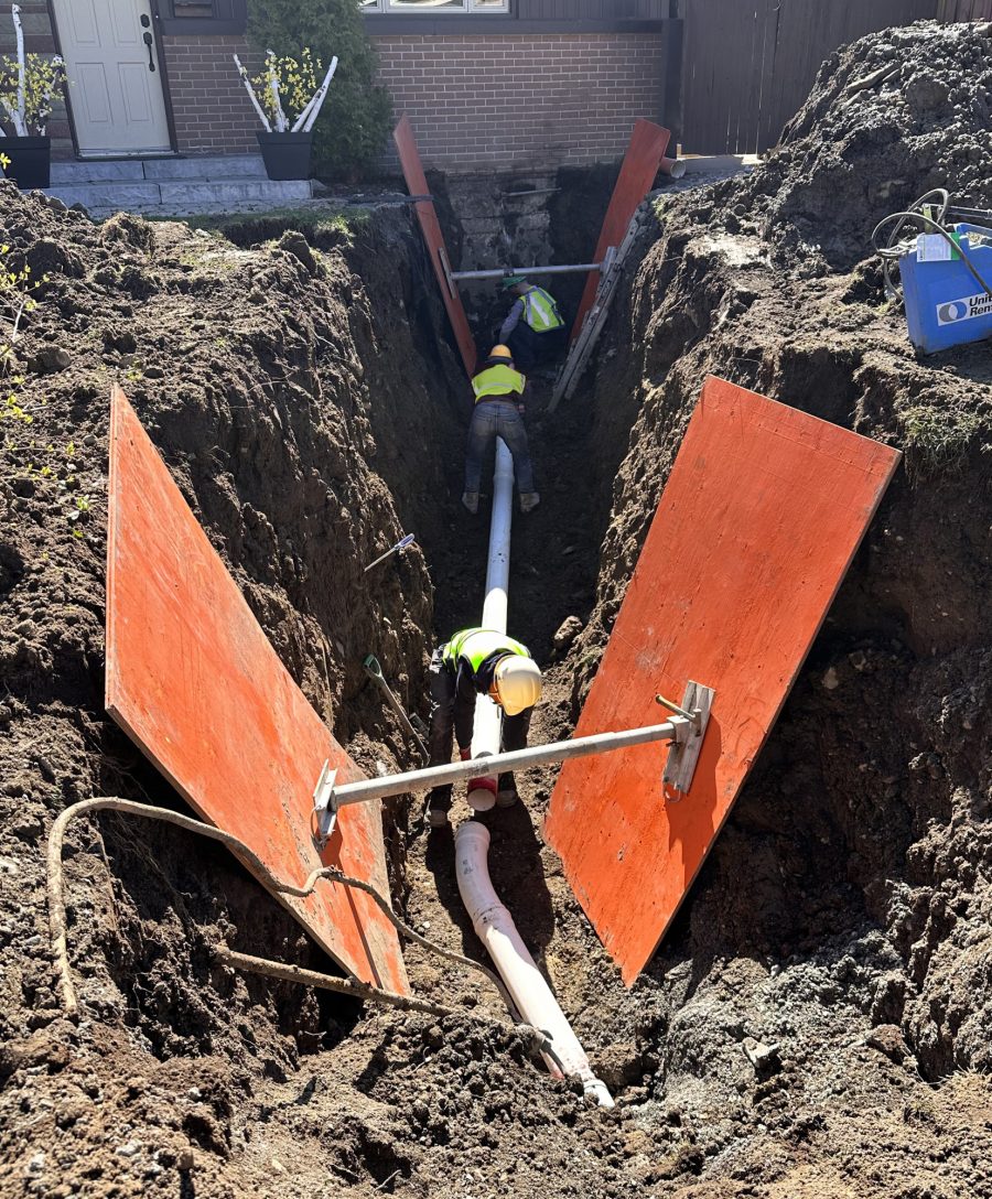 Main Water Line & Sewer Exit Replacement | Solage Solide